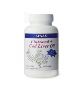 Cod Liver Oil + Flaxseed Oil Cold Pressed - BOSCOGEN, INC.